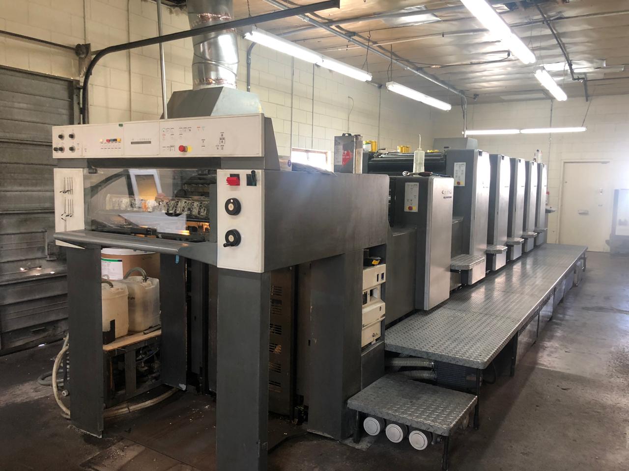 2001 Heidelberg SpeedMaster 74 5H+L Five Color with Coater - Khushi ...